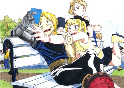 Edward X Winry Fullmetal Alchemist Brotherhood Fullmetal Alchemist
