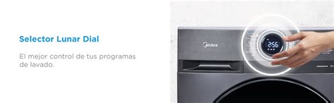 Lavasecadora Midea Carga Frontal Smart Dial 15 Kg 8 Kg Mf200d150wbt