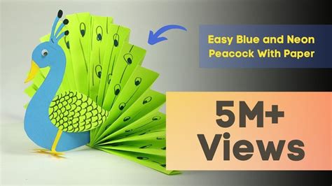 Art And Craft With Paper Peacock At Cheryl Talley Blog