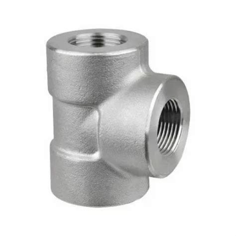 1 Inch Straight Stainless Steel Sw Threaded Equal Tee At ₹ 100piece In Thane