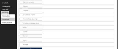 Free Source Code Internship Management System