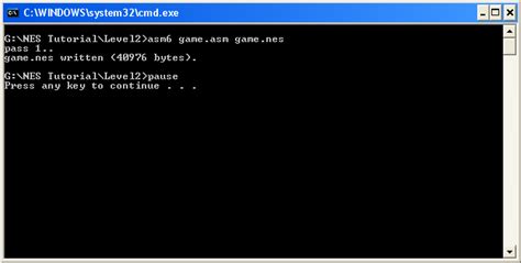 Nes Programming Tutorial Ines Header