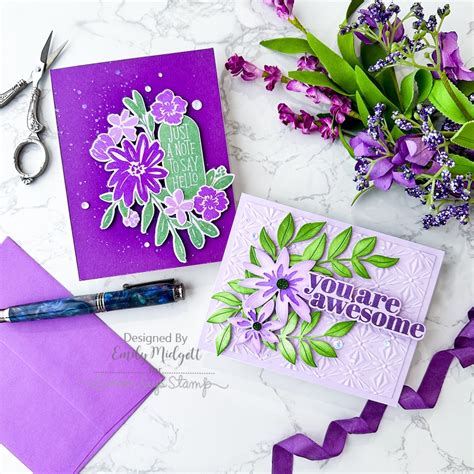 Purple Week With Simon Says Stamp