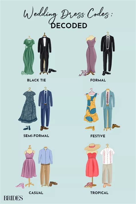 Wedding Dress Code Guide 60 Photos
