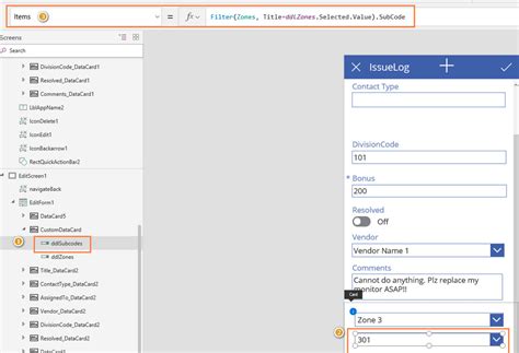 Arohs Microsoft 365 Musings How To Use Cascading Drop Down Lists In Powerapps