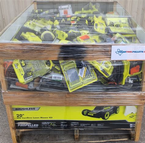 Ryobi Outdoor Pallet Lot Id Untested Customer Returns
