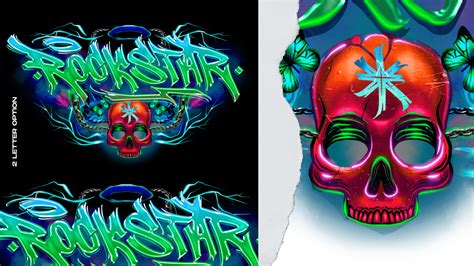 Rockstar Lettering On Behance