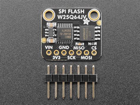 Adafruit Spi Flash Breakout W25q64 64 Mbit 8 Mbyte Id 5636
