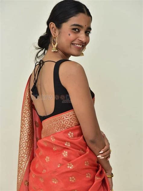 Actress Chaithra J Achar At Saptha Sagaralu Dhaati Movie Press Meet Photos 04 246918