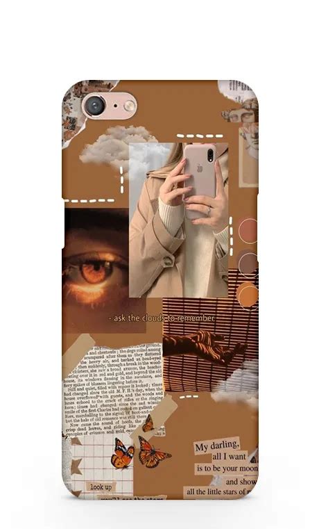 Aesthetic Brown Oppo A K Back Cover Gocovers