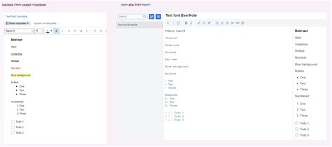 Text Format Lost During Evernote Import · Issue 4316 · Laurent22