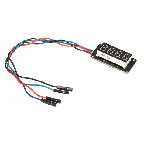 Uxcell 036 4 Digit Led Display Module 5v Common Cathode With 4 Pin