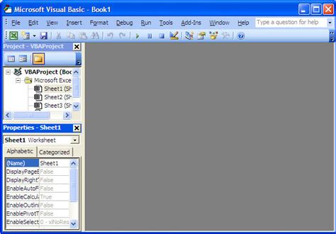 Section Programming In Excel Macros