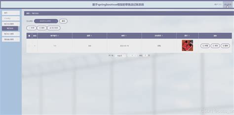 Springboot计算机毕业设计基于vue框架的零售店记账系统01h6n Csdn博客