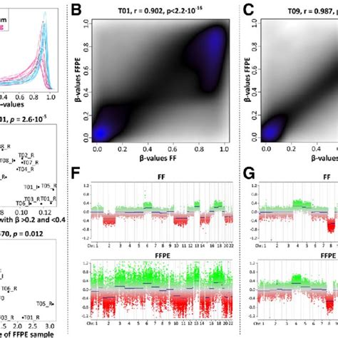 Correlation Between Paired Fresh Frozen And Formalin Fixed Download Scientific Diagram