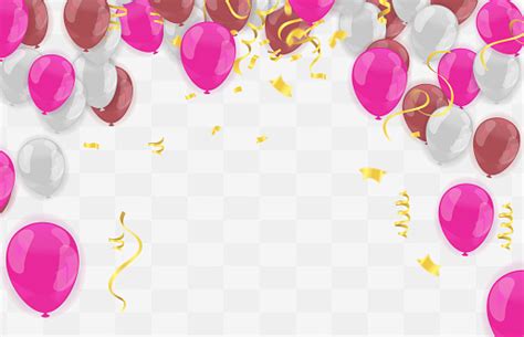 럭셔리 파티 풍선 핑크 스팽글 풍선 생일을위한 빈 공간이있는 파스텔 금속 구성 다른 프로모션 소셜 미디어 배너 텍스트 3차원