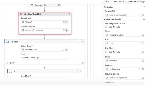 Get Imap Email List Activity Activities Uipath Community Forum