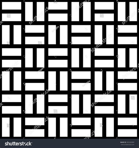 Vector Modern Seamless Geometry Pattern Rectangle Stock Vector Royalty Free 395302009