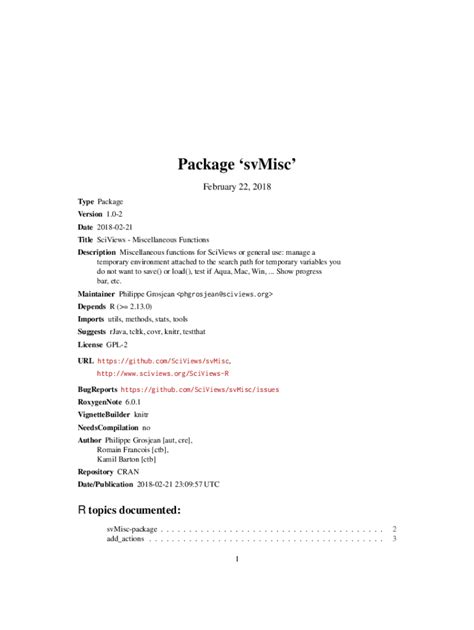 Fillable Online Cran Archive R Project Org Fax Email Print PdfFiller