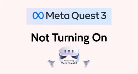 How To Fix Meta Quest 3 Not Turning On NetworkBuildz
