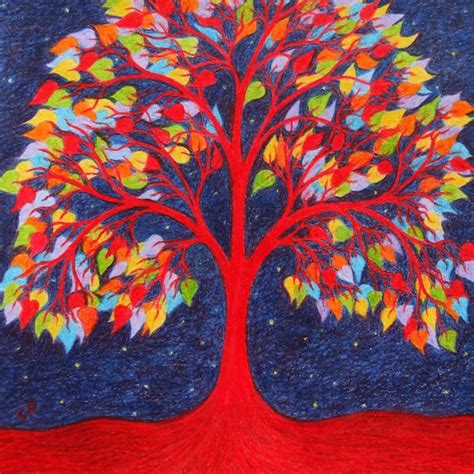 Tree Of Life Print Etsy