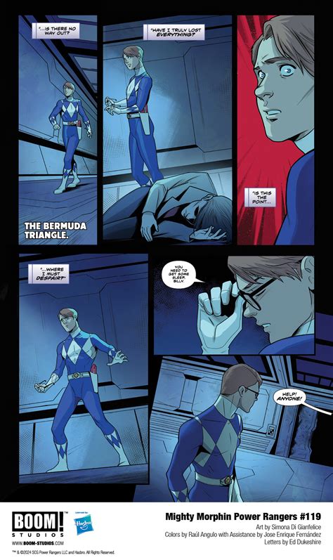 mmpr 119 preview page 2 morphin legacy