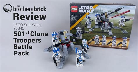 Lego Star Wars 75345 501st Clone Troopers Battle Pack Tbb Review