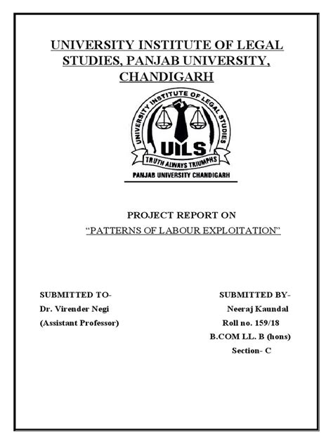 Patterns Of Labour Exploitation Pdf Cost Of Living Labour Law