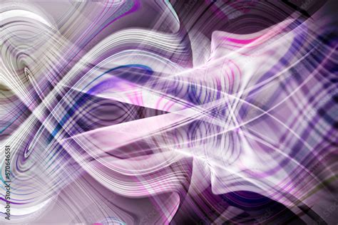 Abstract Modern Flow Monochrome Fluid Free Distorted Dynamic Flowing Ripple Design Creative