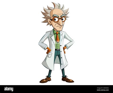 Mad Scientist Cartoon Characters