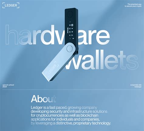 Ledger Corporate Site Redesign Uiux Design Behance