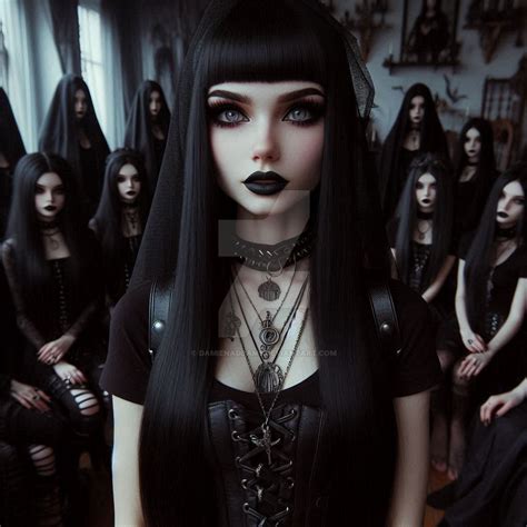 Goth Girl Club By Damienaddams On Deviantart