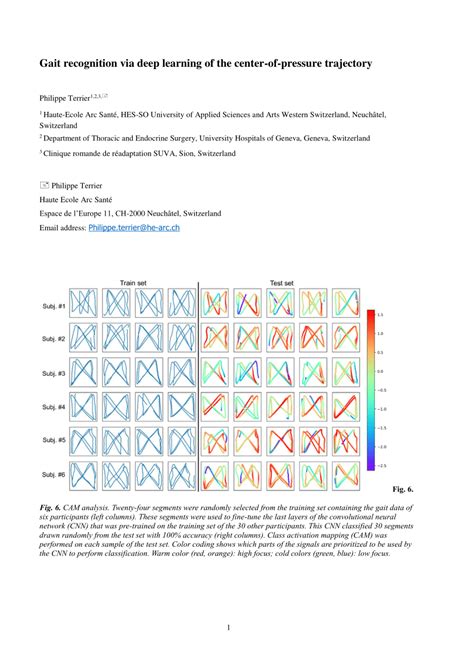 Pdf Gait Recognition Via Deep Learning Of The Center Of Pressure Trajectory