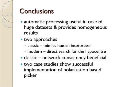 Ppt Automatic Detection And Location Of Microseismic Events