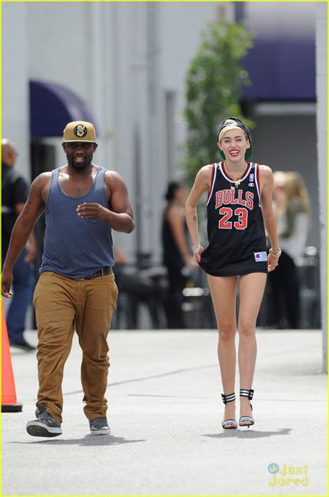 Miley Cyrus Bulls Jersey Beauty Photo 571614 Photo Gallery Just