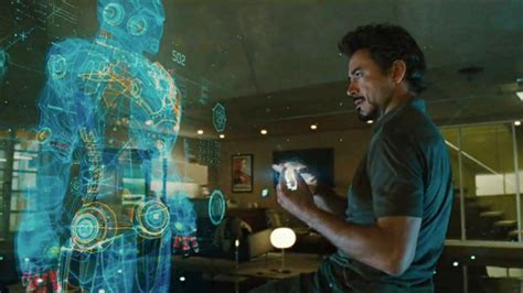 Elon Musk Uses Iron Man Inspired Holographic 3 D User Interface To