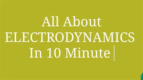 Csir Ugc Net Introduction To Syllabus Of Electrodynamics For Csir Net