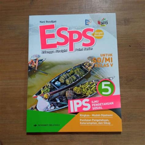 Jual Esps Ips 5 Untuk Sdmi Esps Ips Kelas 5 K13n Di Seller Mosily