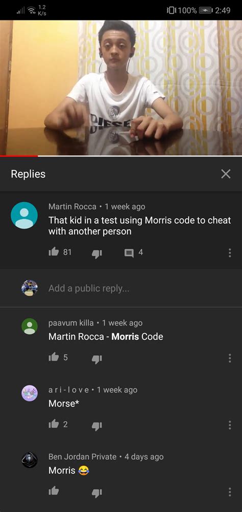 Morris Code Is So Outdated Rboneappletea