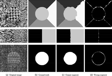 The Visual Results Of Texture Segmentation Using Our Dlsr Approach On
