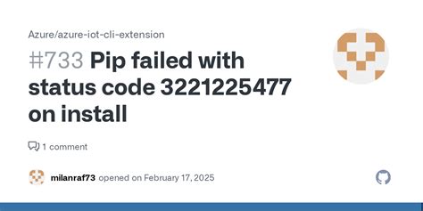 Pip Failed With Status Code 3221225477 On Install Issue 733 Azure