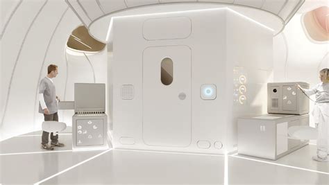 Deployable Inflatable Mars Habitat Interior Design Project