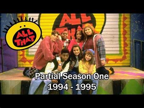 All That Partial Season One 1994 1995 Youtube