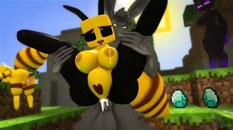 Rule 34 3d Artwork Ahe Gao Anthro Arthropod Bee Bee Minecraft