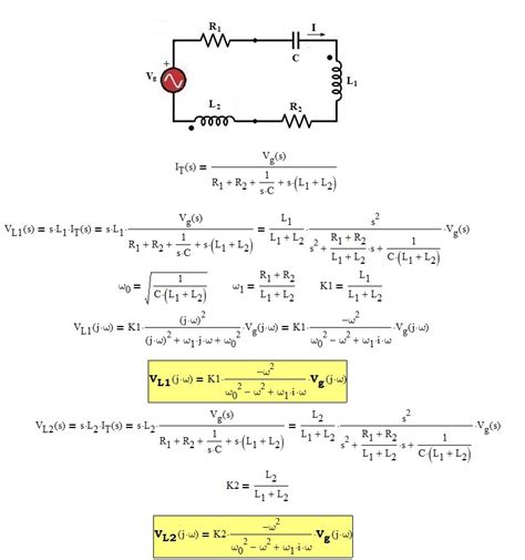 How To Find The Voltage Of The Coil In This RLC Circuit Electrical Engineering Stack Exchange