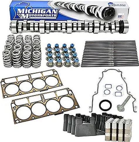 Michigan Motorsports Stage 2 Truck Camshaft Install Kit For Gm Chevy Gen Iii Iv Ls 6 0l 6 2l Ls