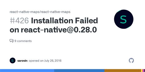 installation failed on react native 0 28 0 · issue 426 · react native maps react native maps
