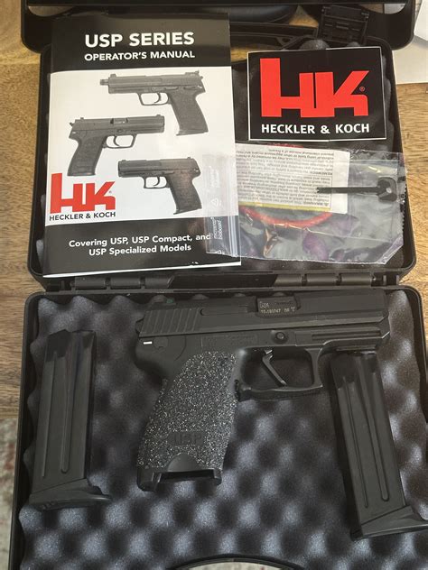 Usp Compact 9mm V7lem With Grayguns Straight Trigger And Short Reset