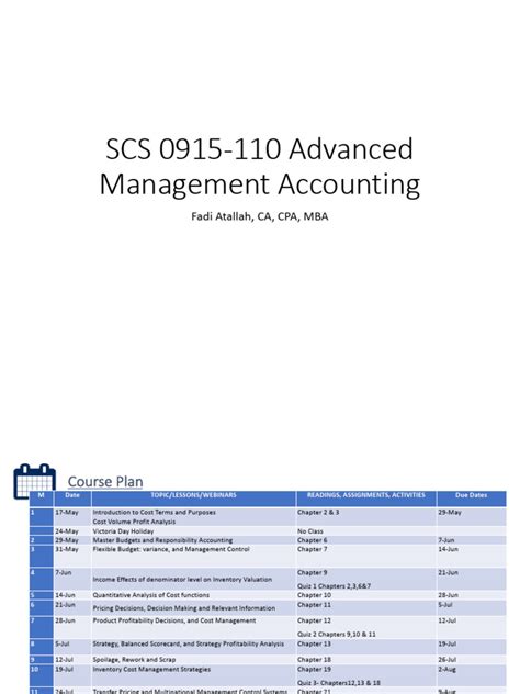 Advanced Managerial Lecture 2 Notes Pdf