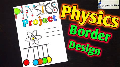 Attractive Border Designs For Physics Project Canvas Valley